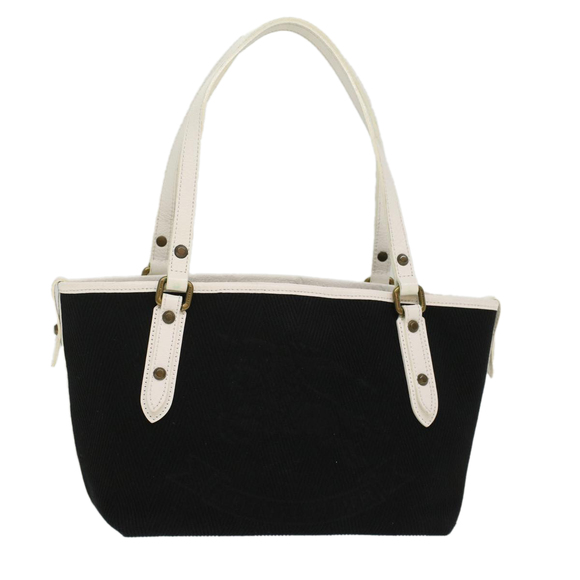 Burberry | Bags | Burberry Blue Label Tote Bag Canvas Leather Black ...